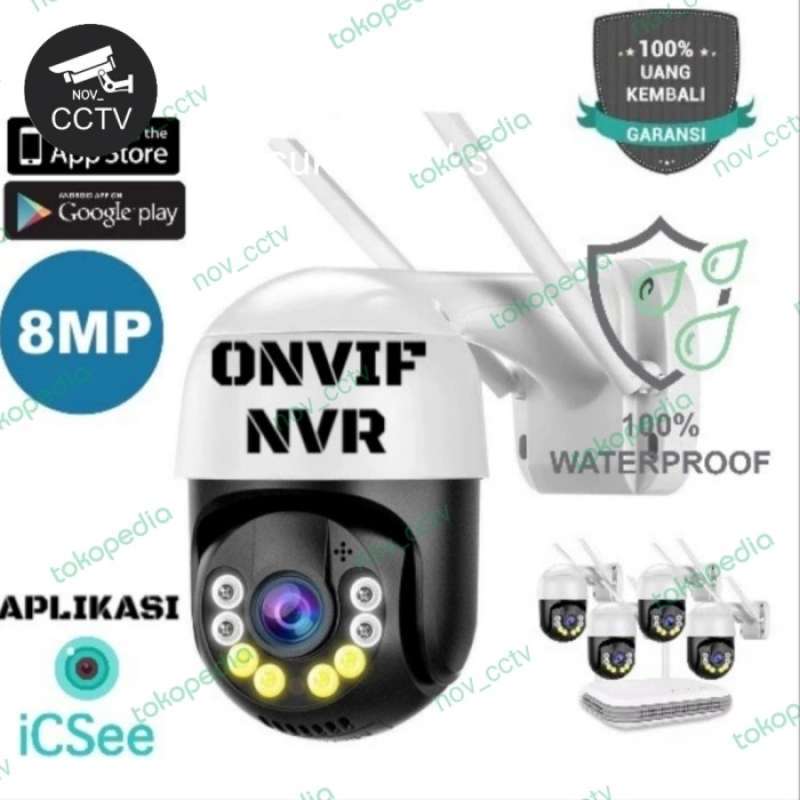 Promo Ip Camera Outdoor 8mp Full Hd Onvif Diskon 23% Di Seller Tuplens ...