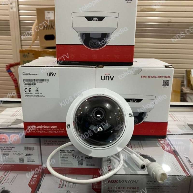 Promo Camera Cctv Ip Unv Ipc322cr3-vspf28-a Indoor 2mp Uniview Diskon 23% Di Seller Tuplens ...