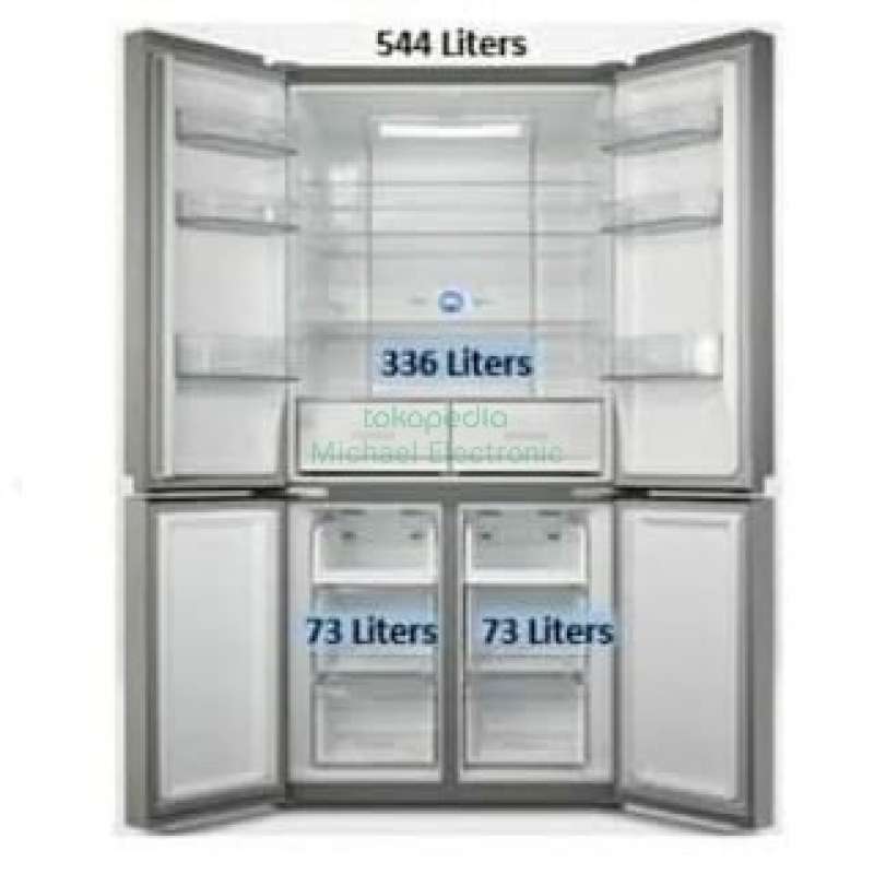 Promo Kulkas Multidoor (4 Pintu) Midea Inverter Mdrf632fif28id Diskon 23% Di Seller Sejahtera ...