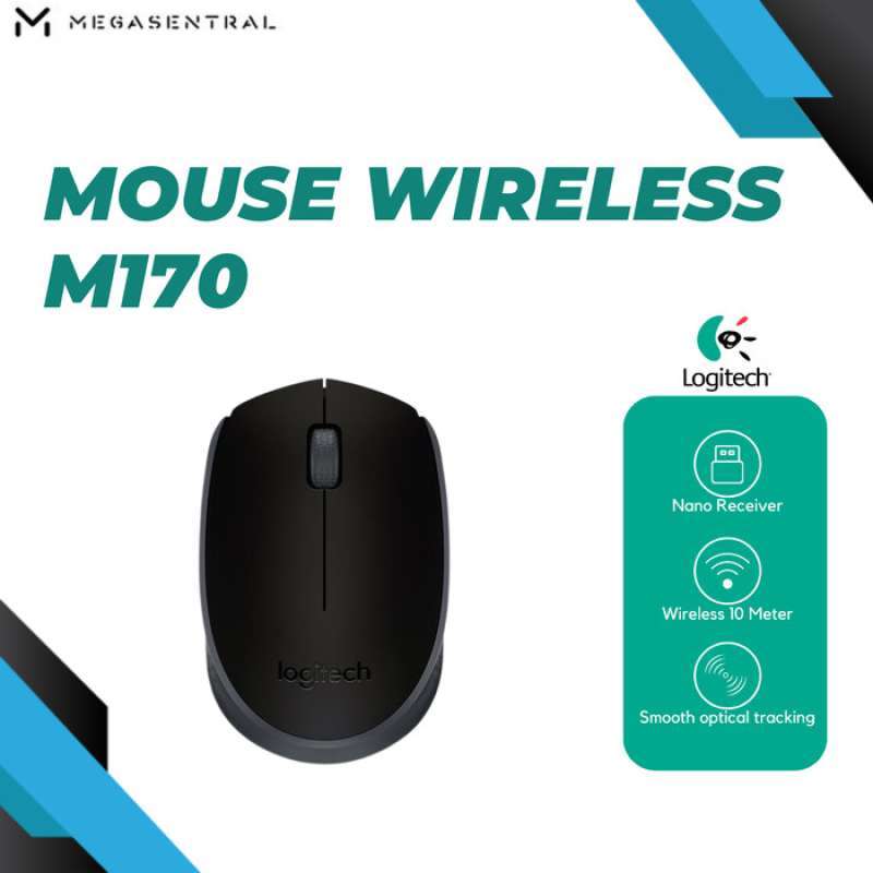 Promo Mouse M170 Wireless Mouse - Black [] Diskon 23% Di Seller Lepimu Store - Cengkareng Barat ...