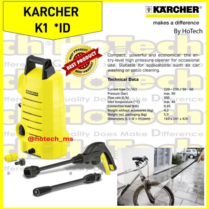 Promo Karcher K1 | K 1 | High Pressure Cleaners Diskon 23% Di Seller Busabusi Store - Cengkareng ...