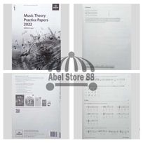 Jual Music Theory Practice Paper 2022 Grade 1 2 3 4 5 Abrsm Ujian Teori