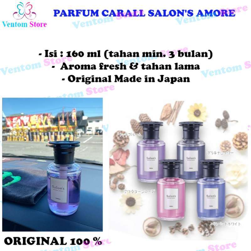 Promo Parfum Carall Salon's Amore Jepang Air Fresh Refill Mobil Ruangan Cair Diskon 23% Di ...