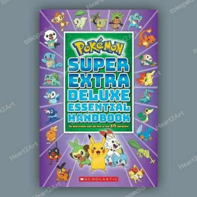 Jual Pokemon Super Extra Deluxe Essential Handbook (pokã©mon) 2021 ...