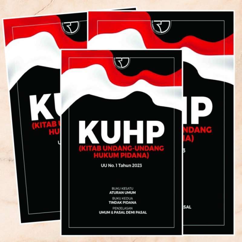 Jual Buku Kuhp Kitab Undang-undang Hukum Pidana Uu No. 1 Tahun 2023 Di ...