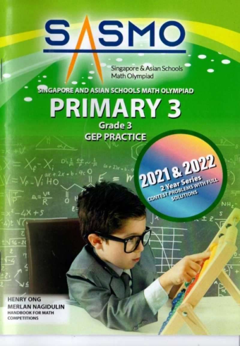 Jual Sasmo New 2021& 2022 (singapore And Asian Shools Math Olympiad ...