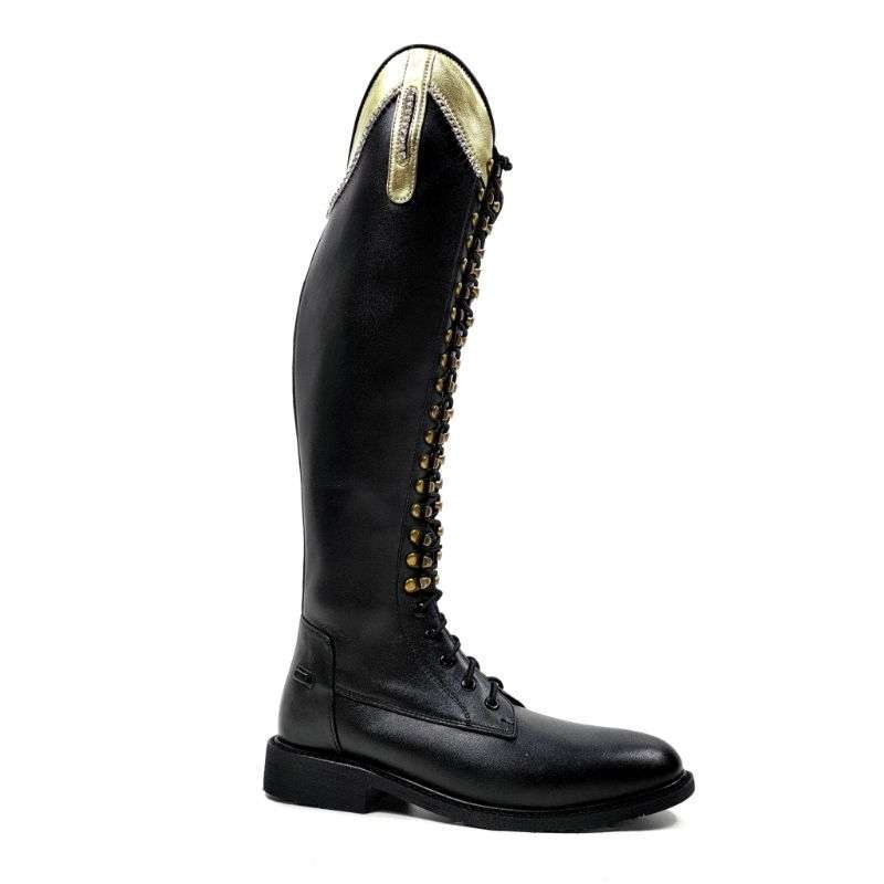 Jual - Sepatu Berkuda Wanita Surt Black Leather - Riding Boots By M&t ...