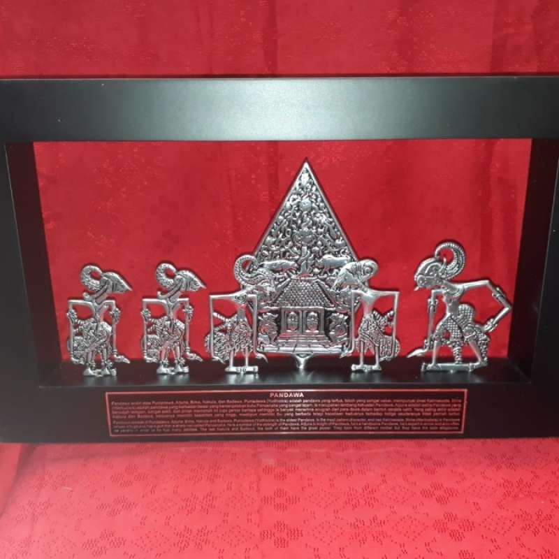 Promo Pajangan Unik Pajangan Kayu Wayang Golek Frame Wayang Pendawalima ...
