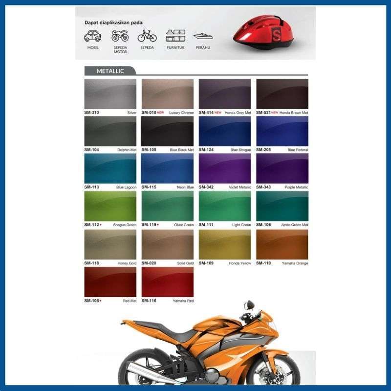 Jual Cat Duco Motor Mobil Cat Besi Cat Kayu Premium Suzuka 200cc All ...