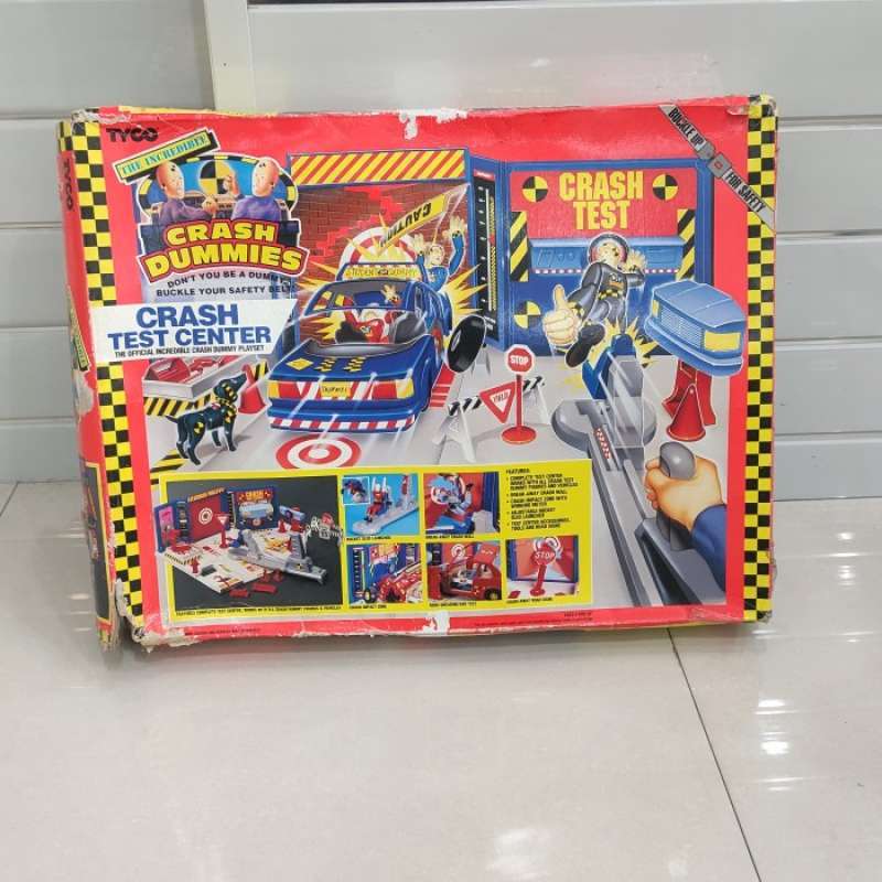 Jual Tyco Crash Test Center Dummies Crash Car Vintage Toys Di Seller ...