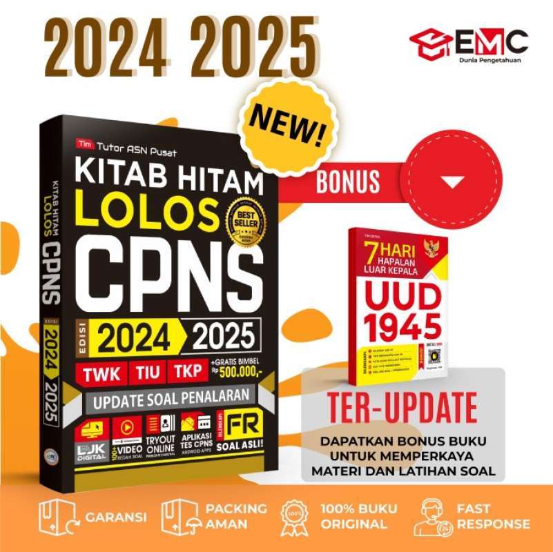 Jual Buku Cpns 2023 - 2024 Kitab Hitam Lolos Cpns 2023-2024 Terbaru - Ktb P Gmbr Di Seller Rumix ...