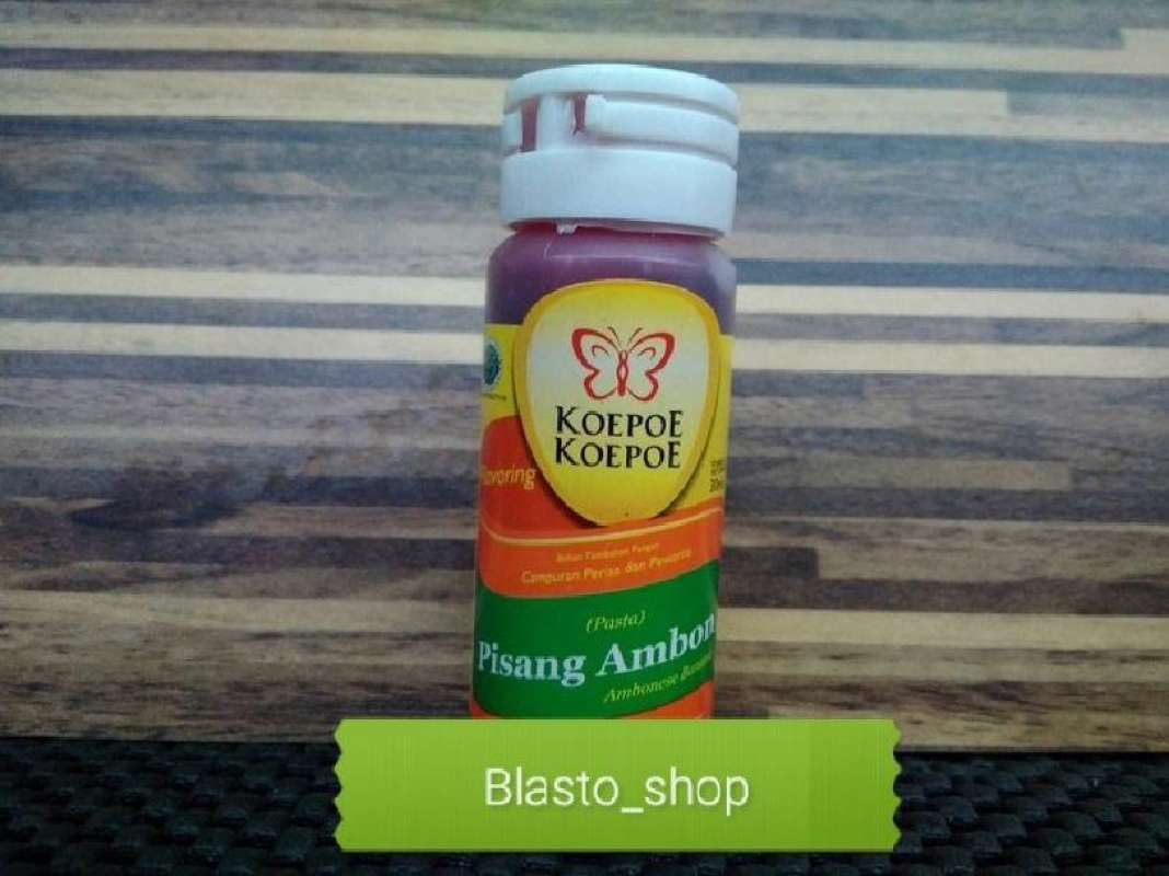 Jual Pasta Perisa Pisang Ambon Kupu Kupu 30 Ml Di Seller Blasto Fnb ...