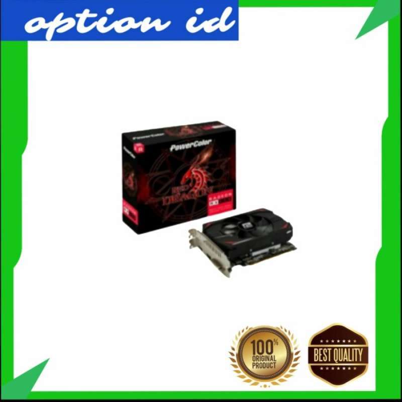 Promo Vga Powercolor Red Dragon Amd Radeon Rx 550 - 4gb Gddr5 128 Bit ...
