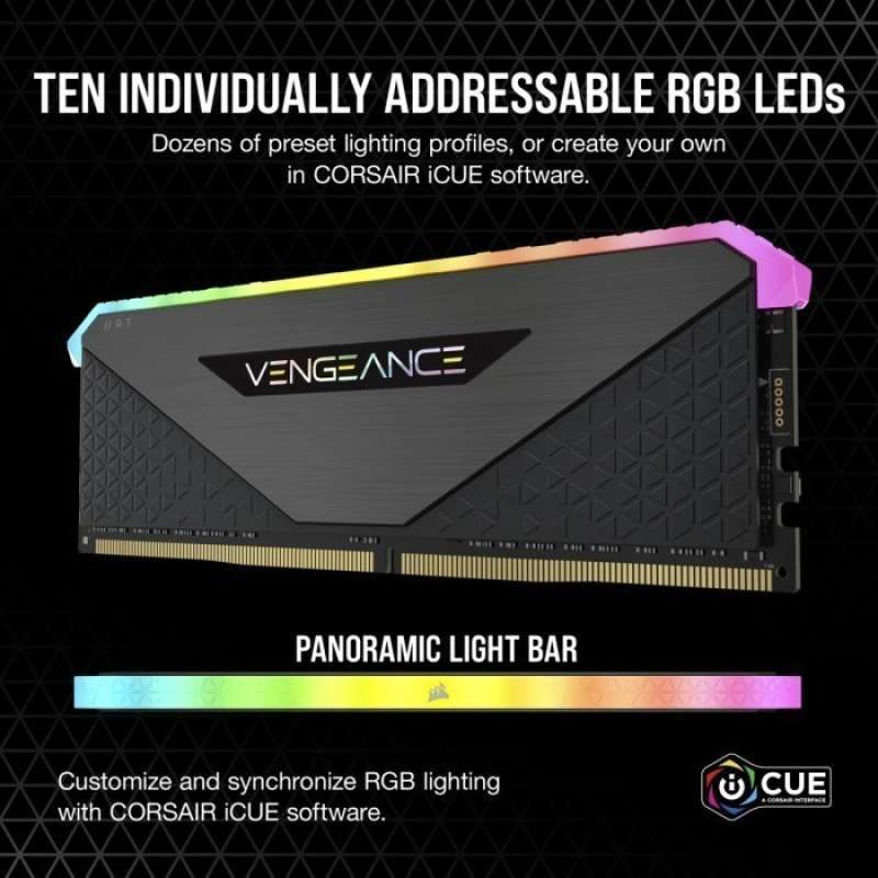Promo Vengeance Rgb Rt Ddr4 32gb (2x16gb) 3600mhz C16 Ram Pc Diskon 23% ...