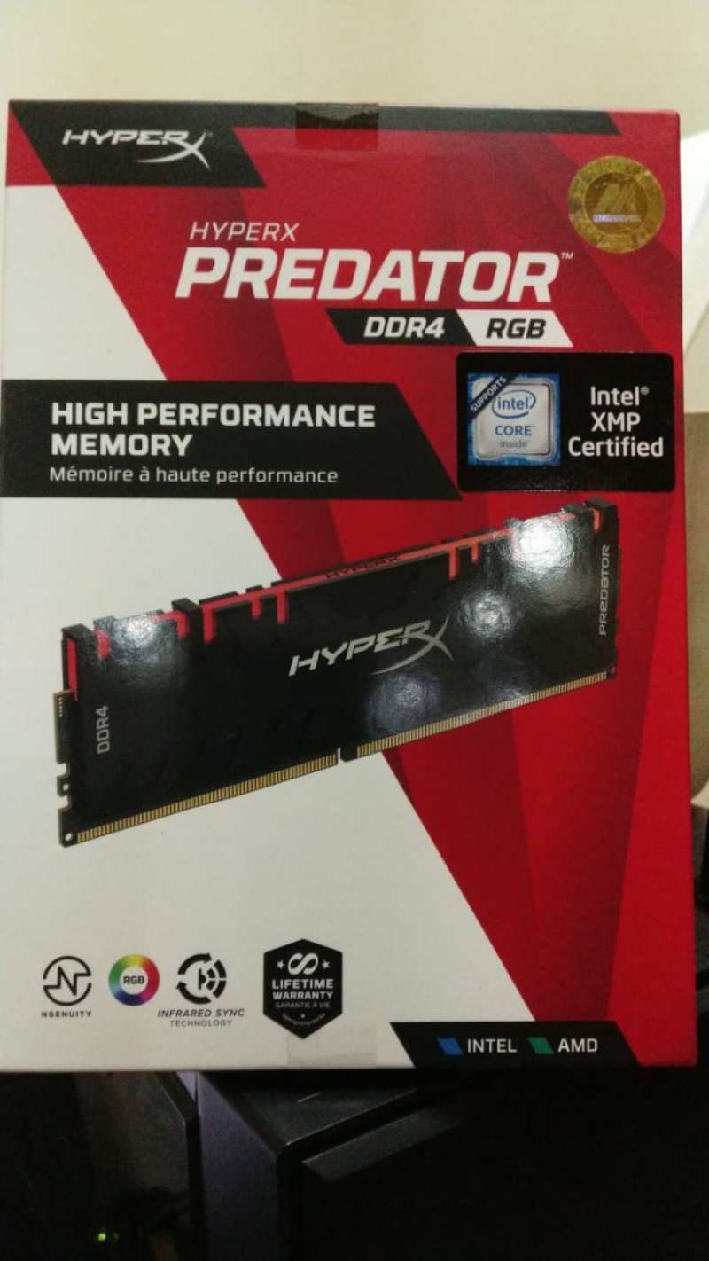Promo Kingston Hyperx Predator Rgb Ddr4 16gb (2x8gb) 3200mhz ...