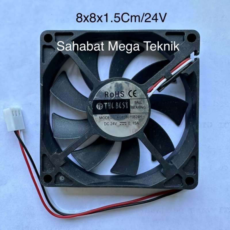 Promo Cooling Fan Dc24v The Best Age08015b24h 8x8x1.5cm Diskon 23% Di ...