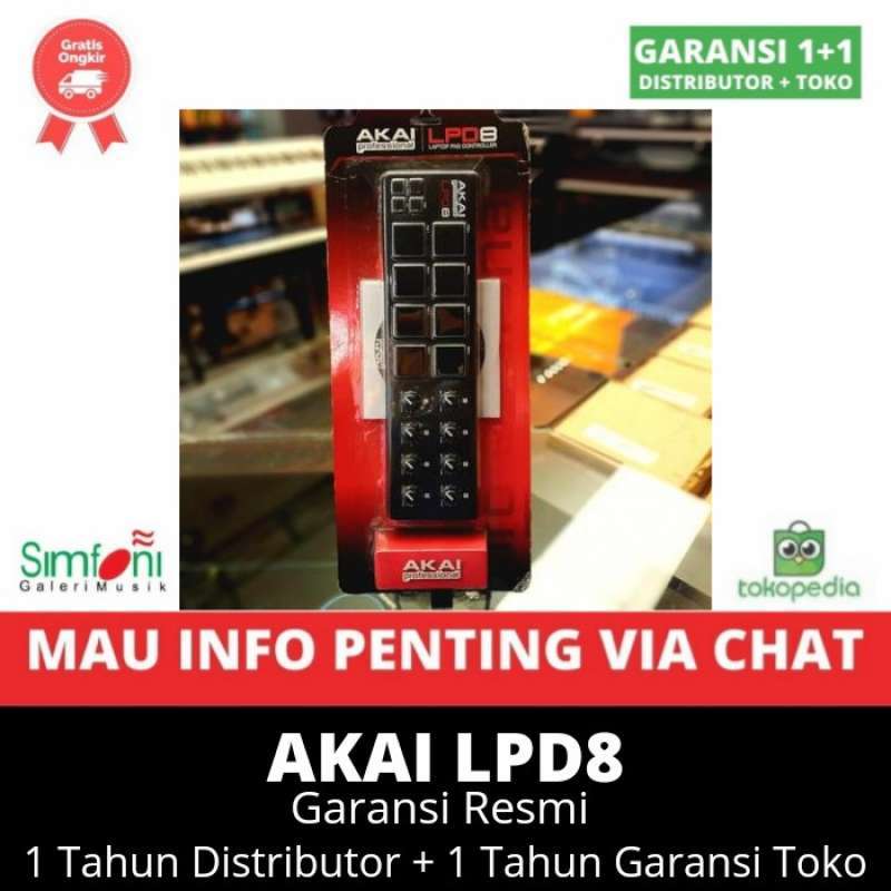 Jual Akai Lpd-8/lpd8/lpd 8 Pad Controller Di Seller Noelle - Cengkareng ...