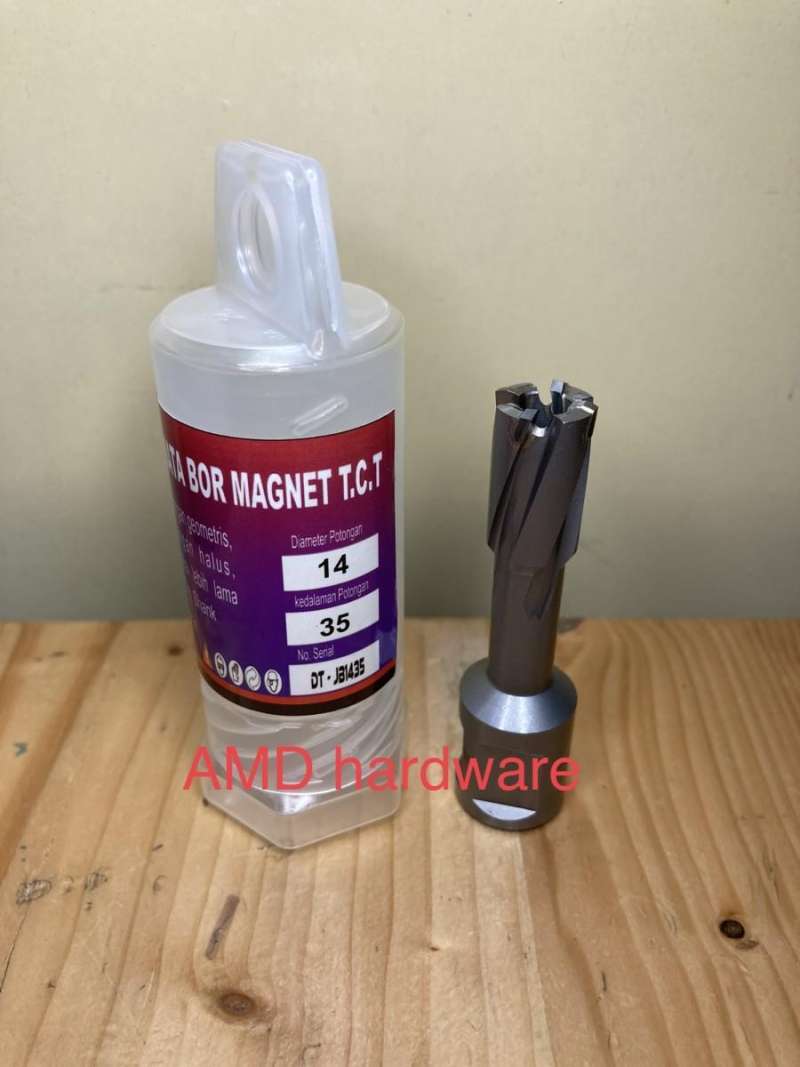 Jual Mata Bor Magnet Jetbroach Tct 14mm 16mm 18mm X 35mm Magnetic Drill ...