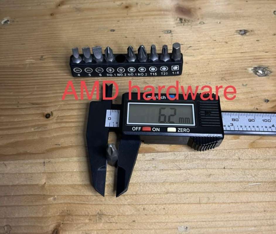 Jual Mata Obeng Mini Set 10pcs U/ Mesin Bor Cordless/listrik ...