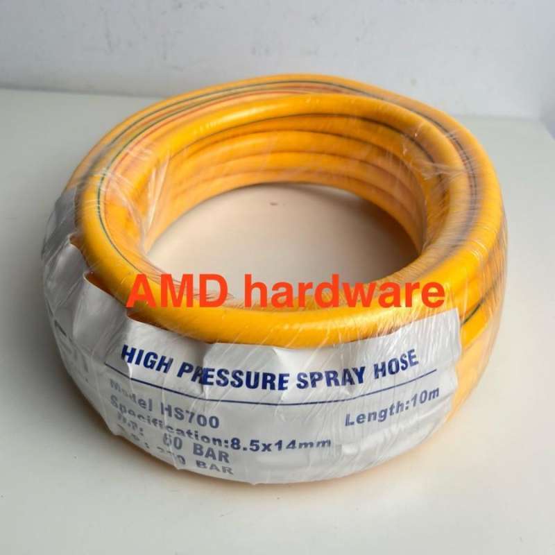 Jual Selang Kompresor 10 Meter / Selang Angin Merk Double Thunder ...