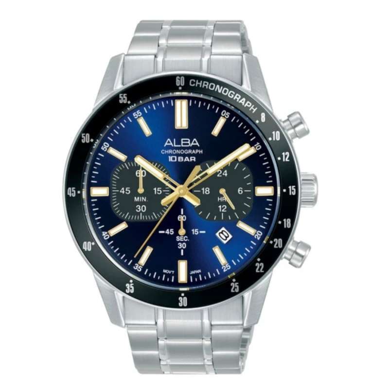 Promo Jam Tangan Alba Men Chronograph At3j73 At3j73x1 Original ...