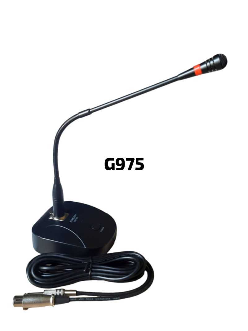 Jual G975 Mik Mic Meja Microphone Table Condensor Meting Mik Mikropon ...