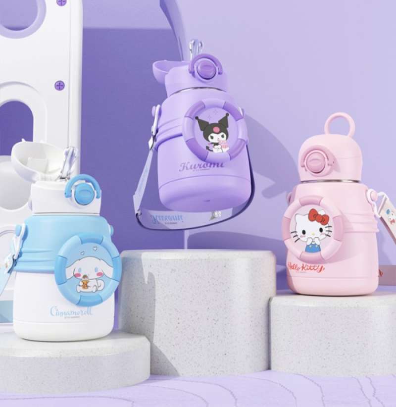 Promo Botol Stainless 316 Anak Sedot 500ml Model Kitty Kuromi ...