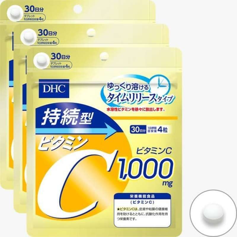 Promo Dhc Vitamin C 120 Tablet Time Release Diskon 33% Di Seller Azzana ...