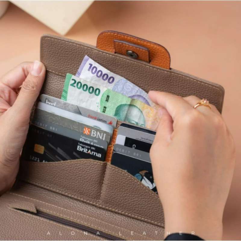 Promo - Marinka Long Wallet Dompet Panjang Wanita Kulit Sapi Premium ...