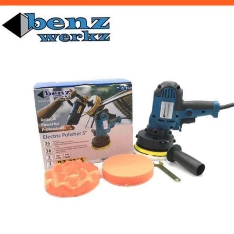Promo Mesin Poles Mobil 5 Inch 125 Mm Rotary / Electric Polisher Benz ...