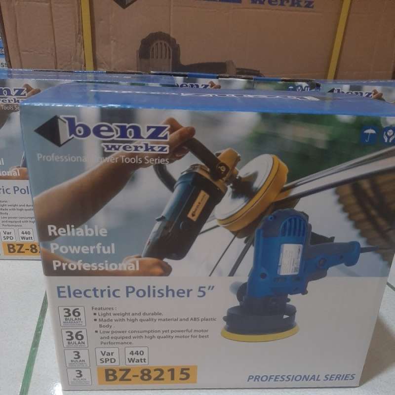 Promo Mesin Poles Mobil 5 Inch 125 Mm Rotary / Electric Polisher Benz ...