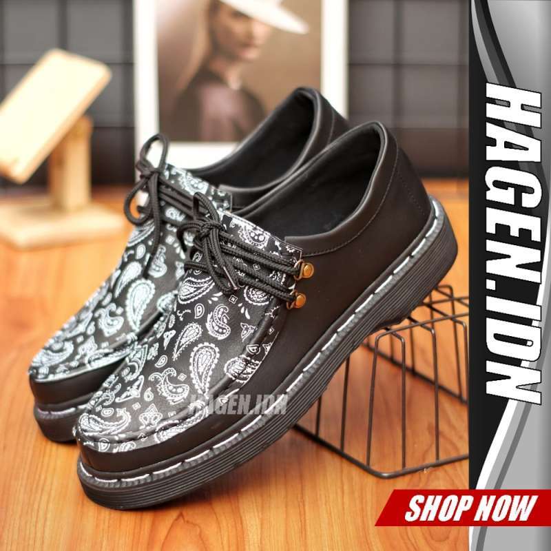Promo Jayden Black Sepatu Docmart Pantofel Pria Hitam Loafers Original ...