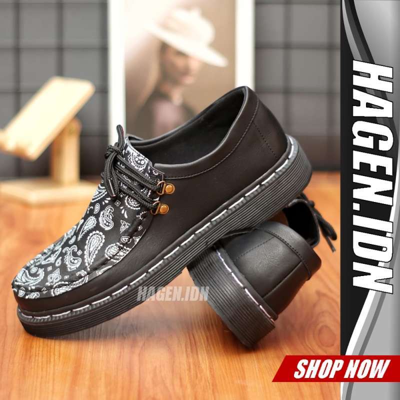 Promo Jayden Black Sepatu Docmart Pantofel Pria Hitam Loafers Original ...