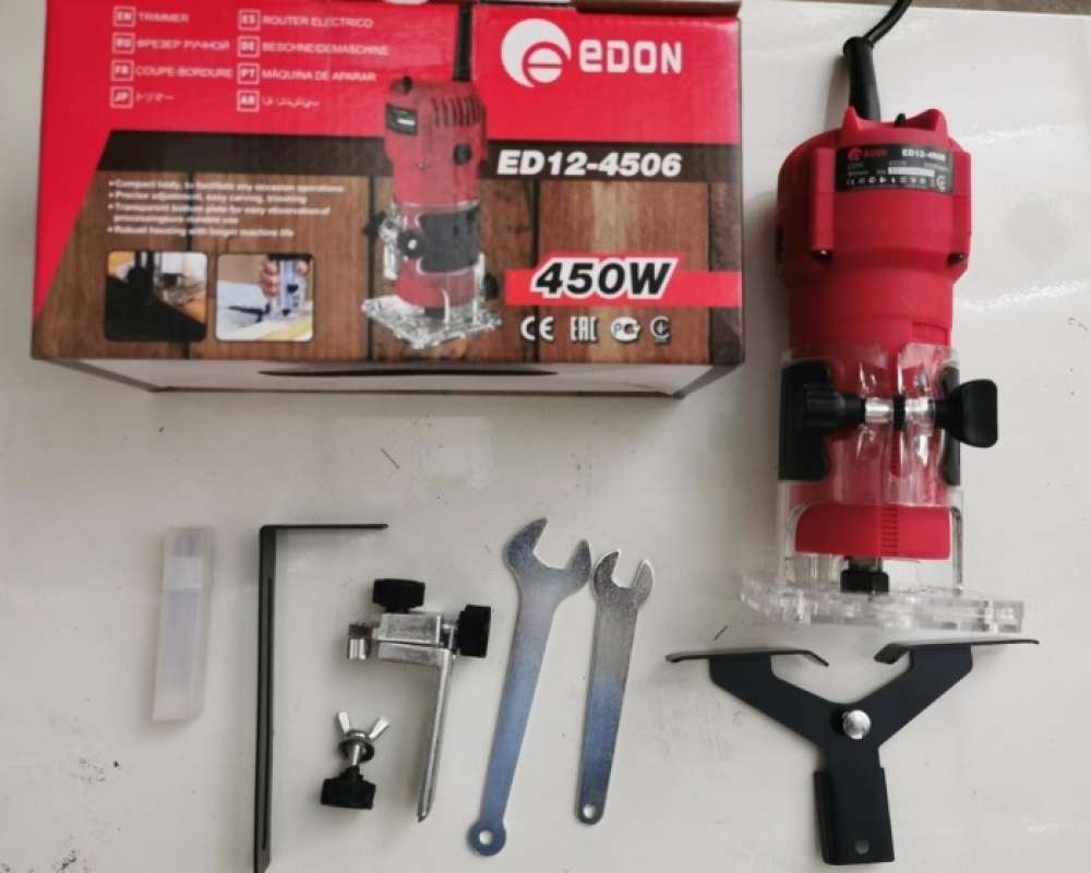 Promo Mesin Fil Ed12-4506 Edon/wood Trimmer/ Mesin Router Diskon 23% Di ...