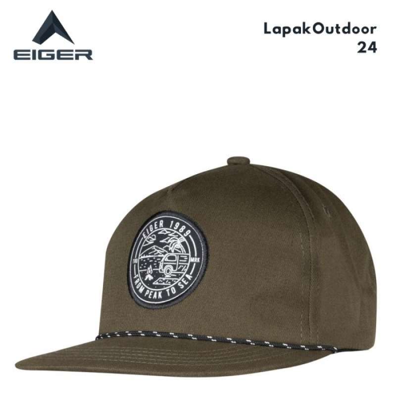 Promo Topi Eiger Original Kkos 2.6 Comvee Cap 1.0 - Olive L Diskon 3% ...