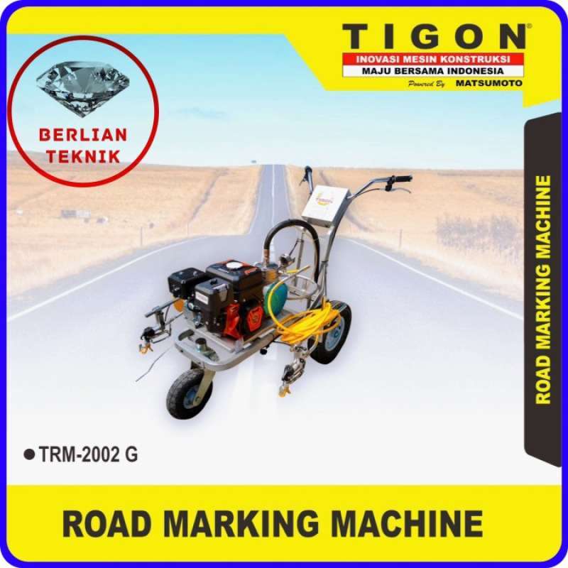 Promo Mesin Cet Marka Jalan Road Marking Machine Tigon Trm 2002 G ...