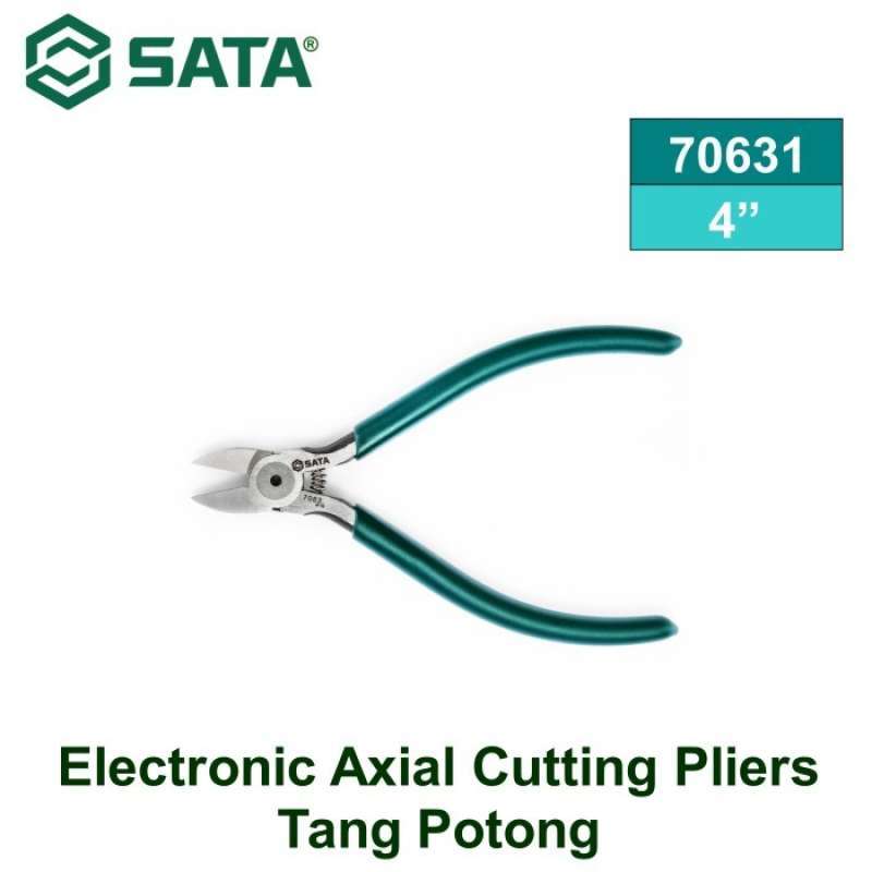 Promo Tang Potong Mini 4 70631 Electronic Axial Cutting Pliers Sata ...