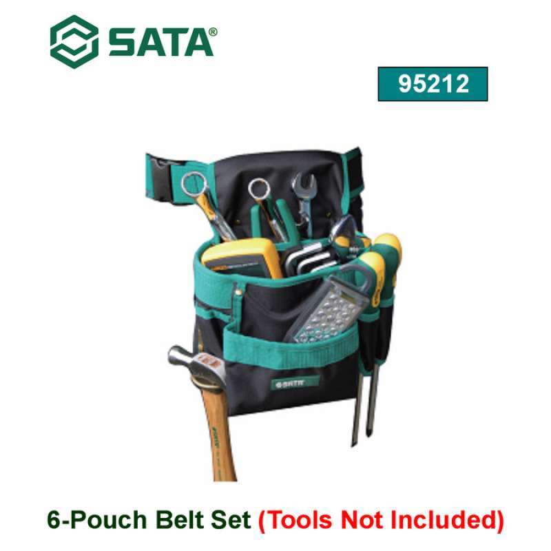 Promo Tas Perkakas 95212 6-pouch Belt Set Sata (tools Not Included ...