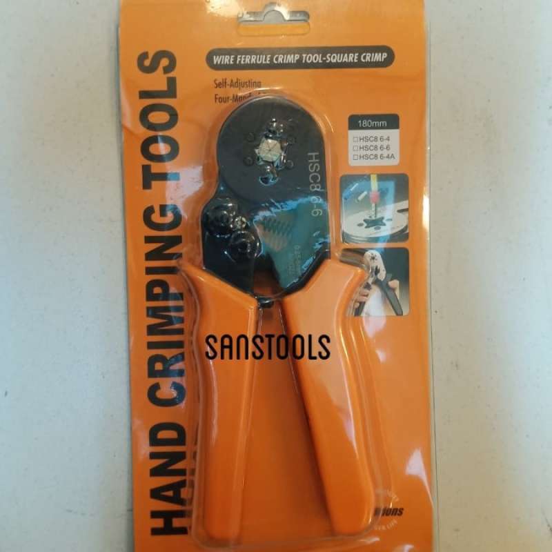 Promo Tang Skun Ferrules 0,25-6mm2 Crimping Press Ferrule Ferrul Hsc8 ...