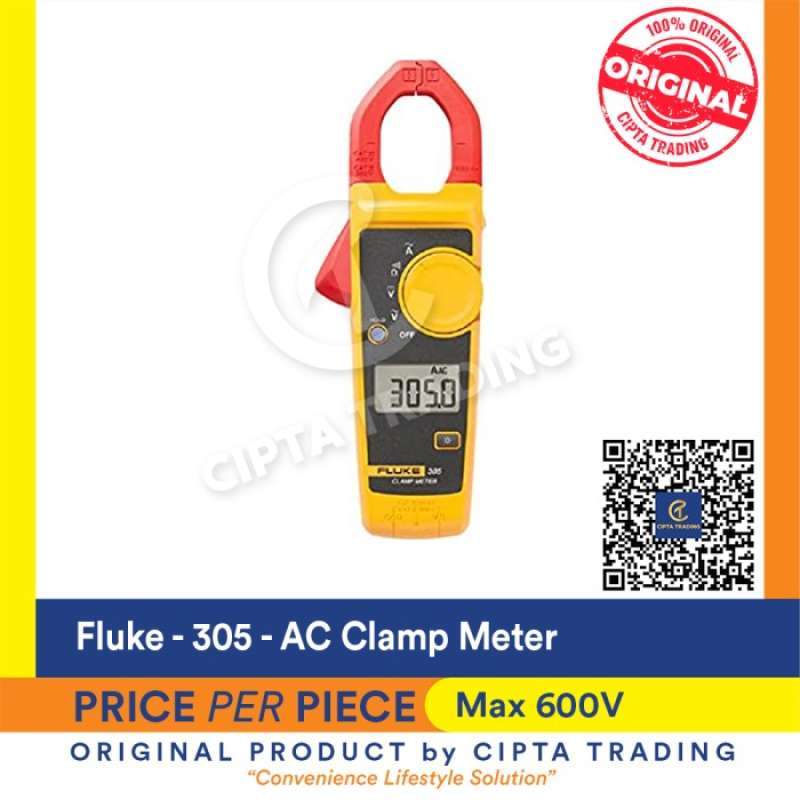 Promo Clamp Meter - Fluke - Fluke 305 Ac Clamp Meter Diskon 23% Di Seller Kulee Store ...