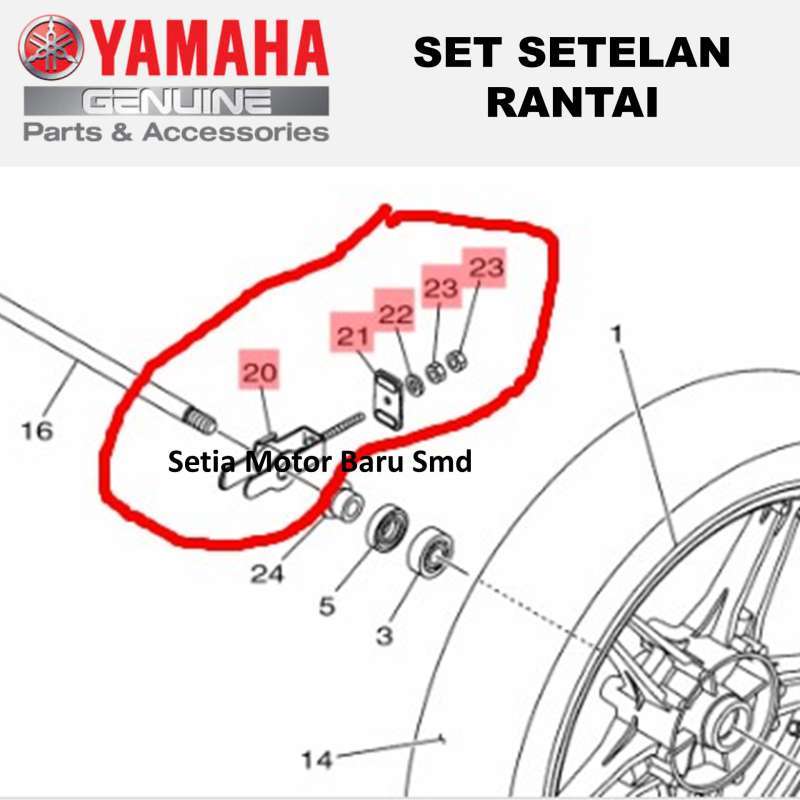 Jual Set Setelan Rantai Mur Plat Ring Mxking Mx King New Old Asli ...