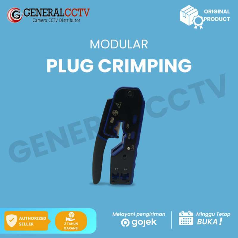 Promo Crimping Tang Tool Rj45 Cat6 2810 Diskon 23% Di Seller Kulee ...
