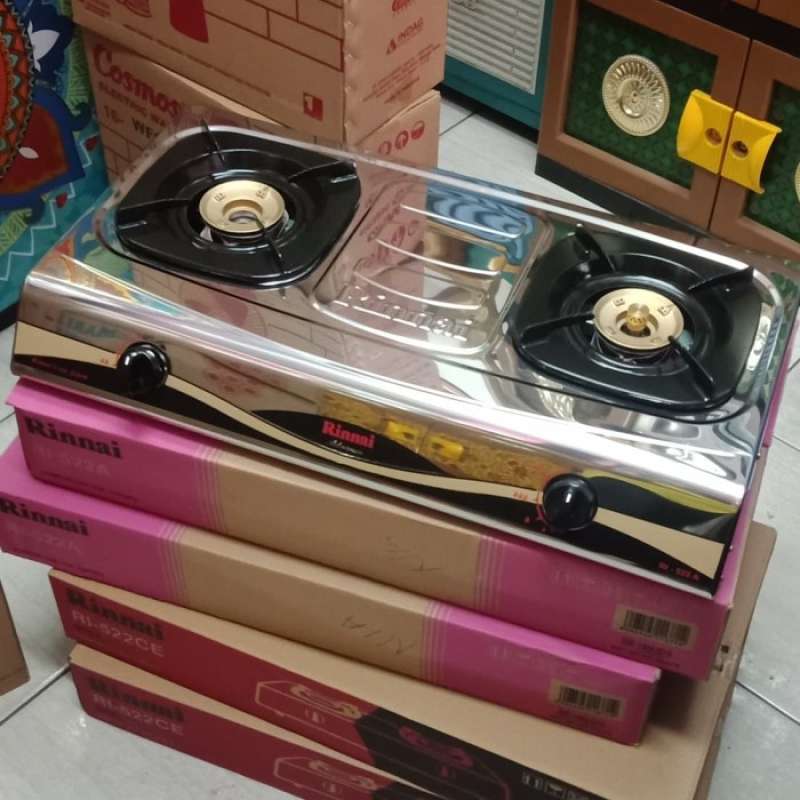 Promo Kompor Rinnai Ri - 522a Kompor Rinnai 2 Tungku Api Turbo Diskon ...