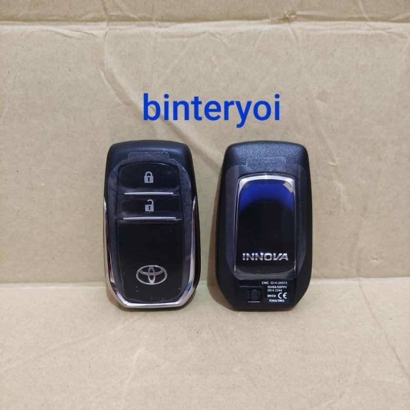 Promo Remote Remot Kunci Smart Key Flip Toyota Innova Reborn Venturer ...