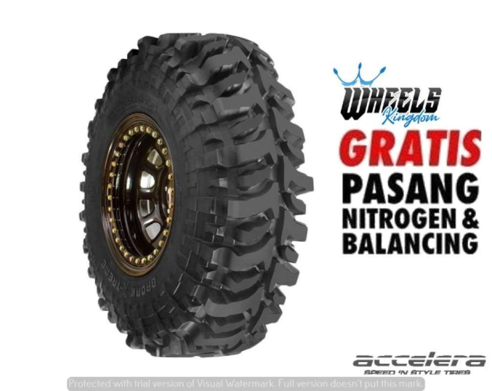 Promo Ban Offroad Merk Accelera Badak X-treme Ukuran 37 11,5 R17 Diskon ...