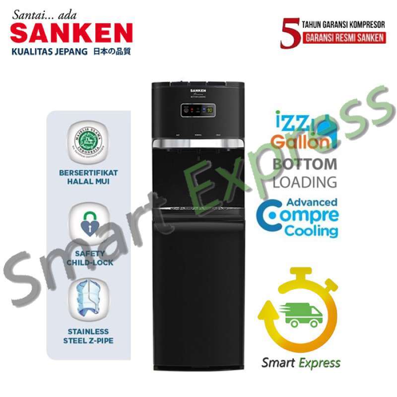 Promo Dispenser Sanken Hwd-c588 / Hwdc588 / Hwd-c 588 - (galon Bawah / Kompresor) Diskon 23% Di ...