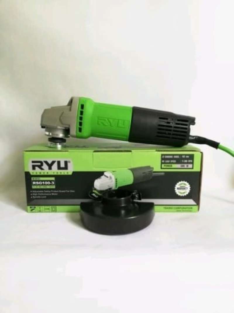 Promo Mesin Gerinda 4 Rsg 100-3 Angle Grinder 4 Inch Rsg1003 Ryu Diskon 23% Di Seller Ponda ...