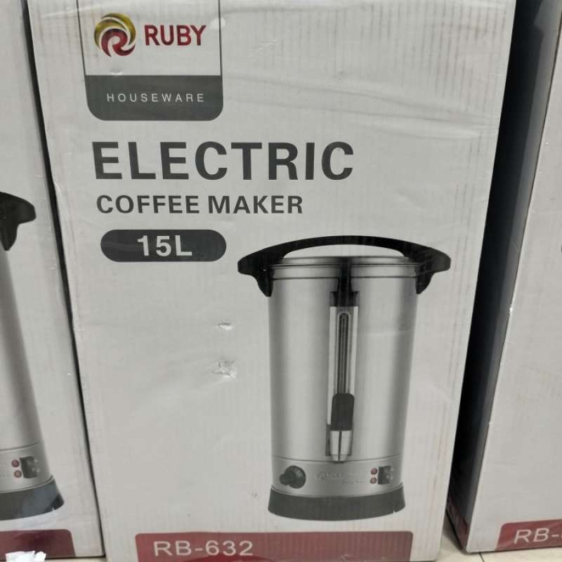 Promo Electric Coffee Maker 15 Liter Ruby / Mesin Pembuat Kopi Listrik ...