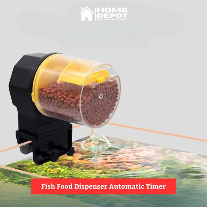 Promo Food Timer Aquarium Ikan Otomatis Automatic Fish Food Dispenser ...