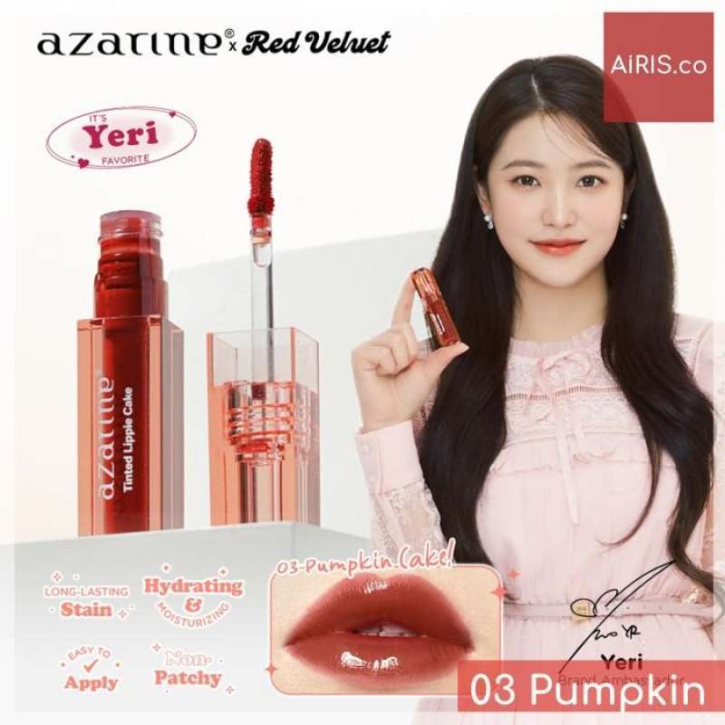 Jual Azarine X Red Velvet Tinted Lippie Cake Lip Tint | Lip Tint ...